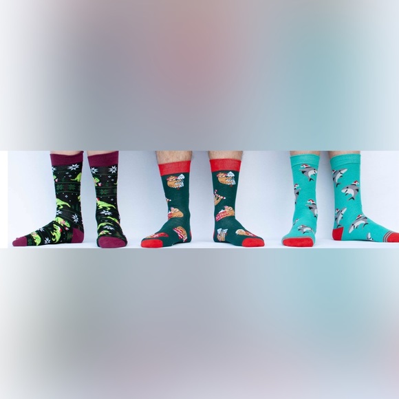 We Help Two | Underwear & Socks | Festive Feet Socks | Poshmark